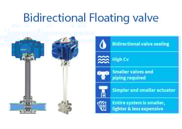 Bidirectional Flow Control Valve in Cryogenic Systems